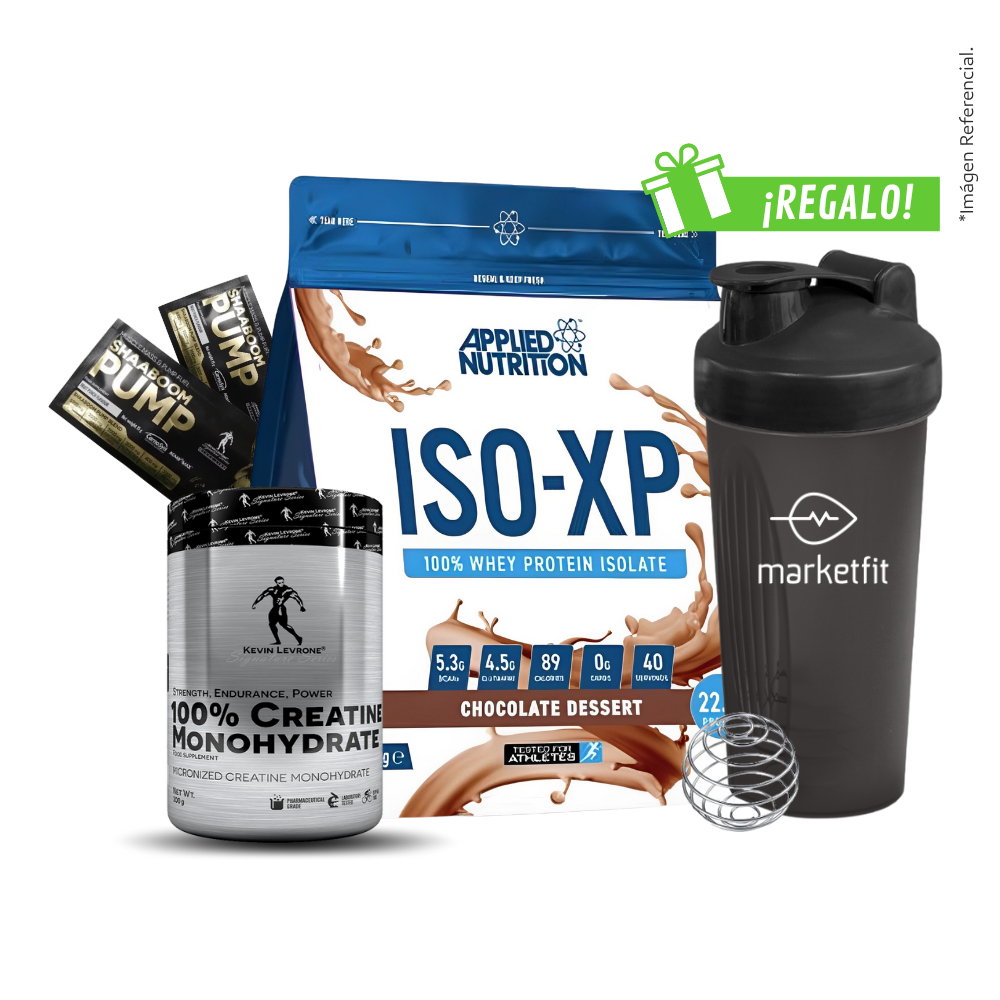 Pack ISO XP 1kg + Creatina Kevin Levrone 300gr + 02 Sachets SHAABOOM P ...